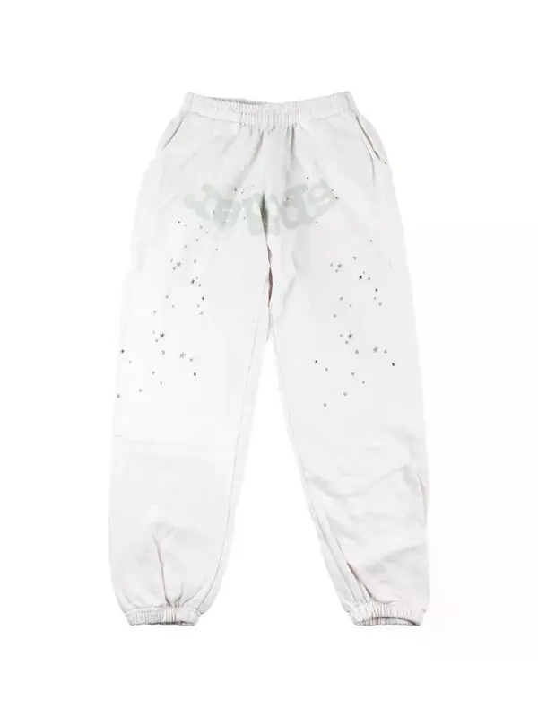 SP5DER Adult Eggshell Track Pants - White