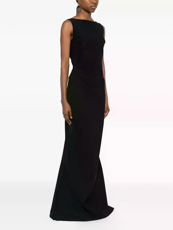 Chiara Boni La Petite Robe Cowl-neck Maxi Dress