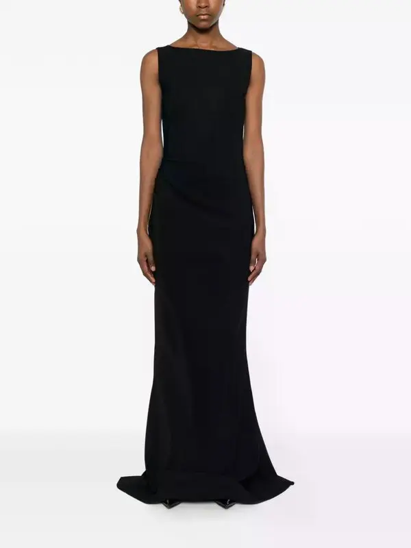Chiara Boni La Petite Robe Cowl-neck Maxi Dress
