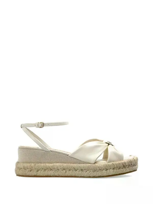 JIMMY CHOO Aella Wedge Sandals - Neutrals
