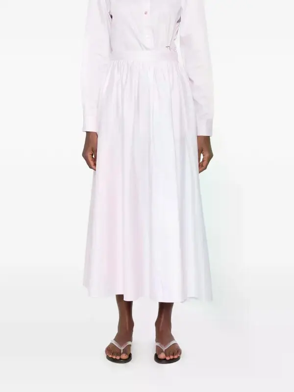 MANUEL RITZ Striped Maxi Skirt