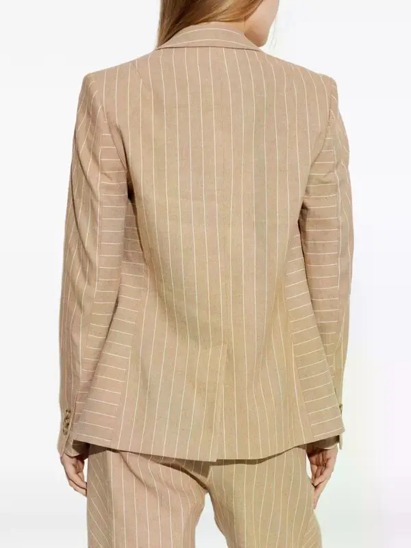 Paul Smith Pinstripe Blazer - Neutrals