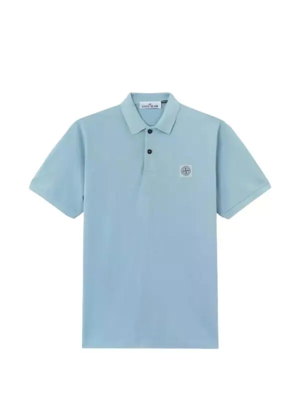 Stone Island Logo-patch Polo Shirt