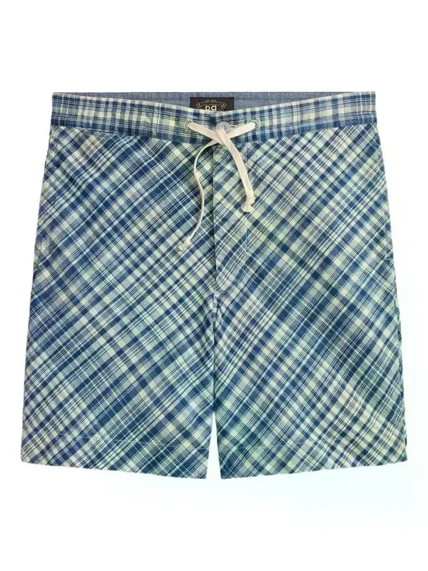 Ralph Lauren Plaid Pocket Shorts - Blue