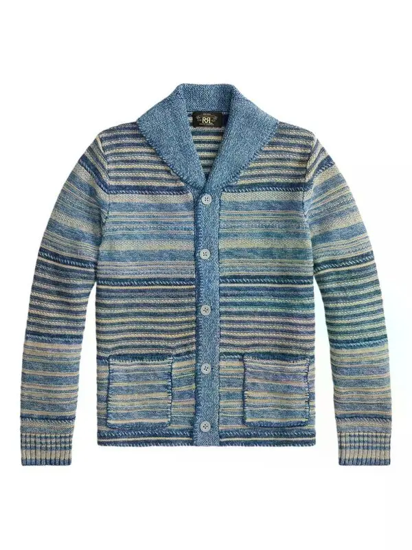 Ralph Lauren Striped Button Cardigan