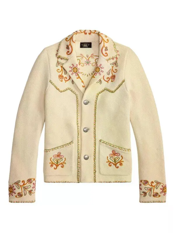 Ralph Lauren Floral Embroidery Jacket