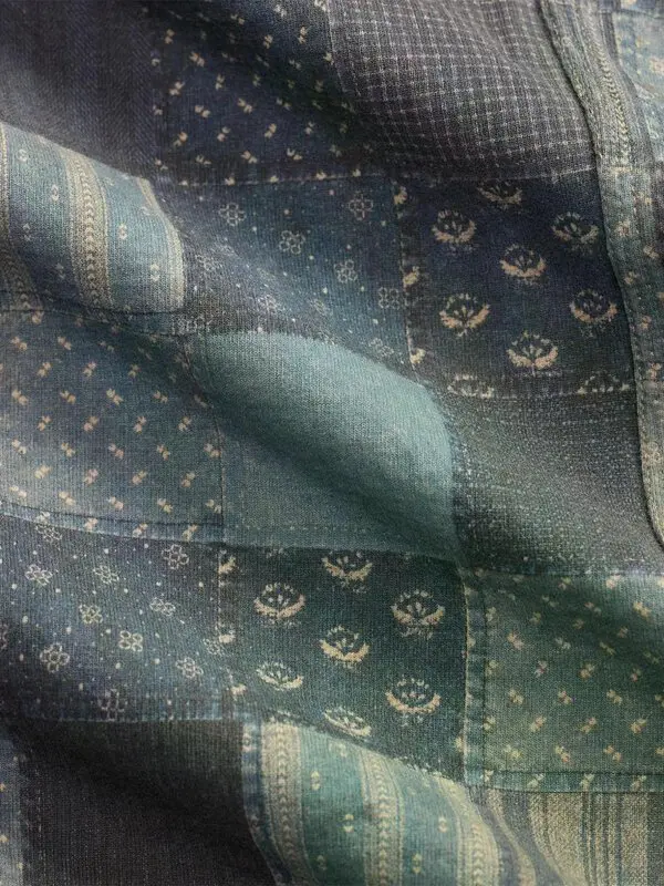 Ralph Lauren Patchwork Button Jacket