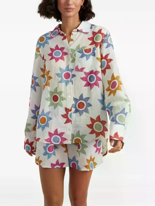 Chinti & Parker Printed Cotton Shirt