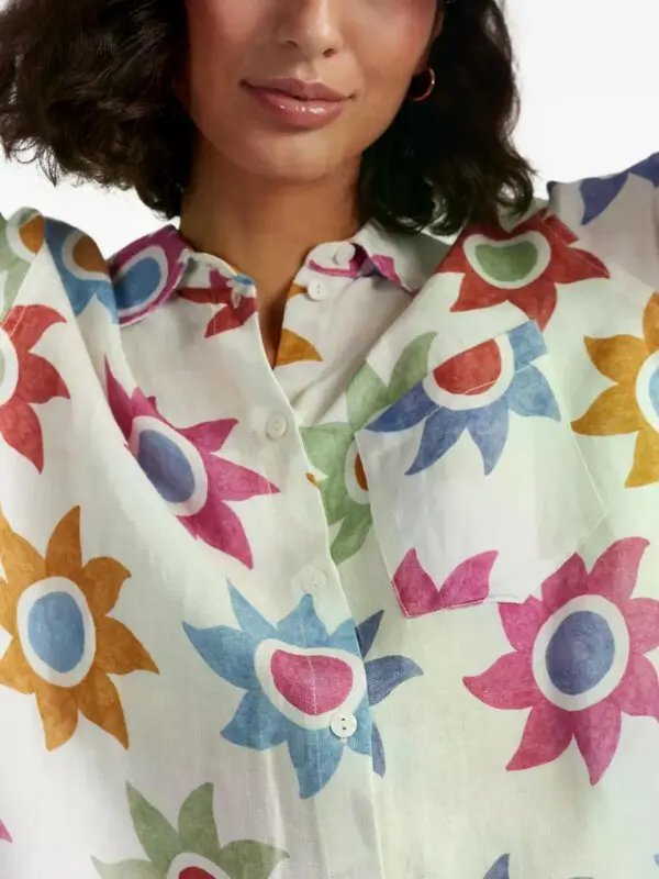 Chinti & Parker Printed Cotton Shirt