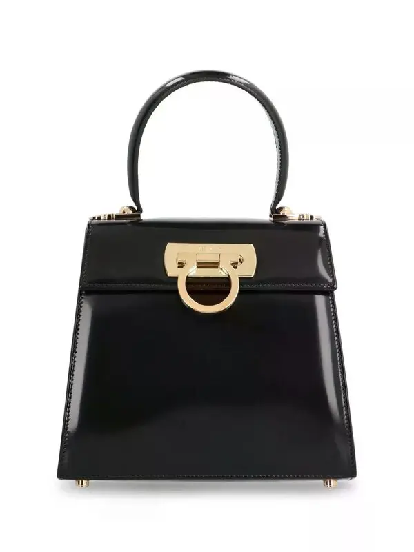 FERRAGAMO Gancini Leather Handbag