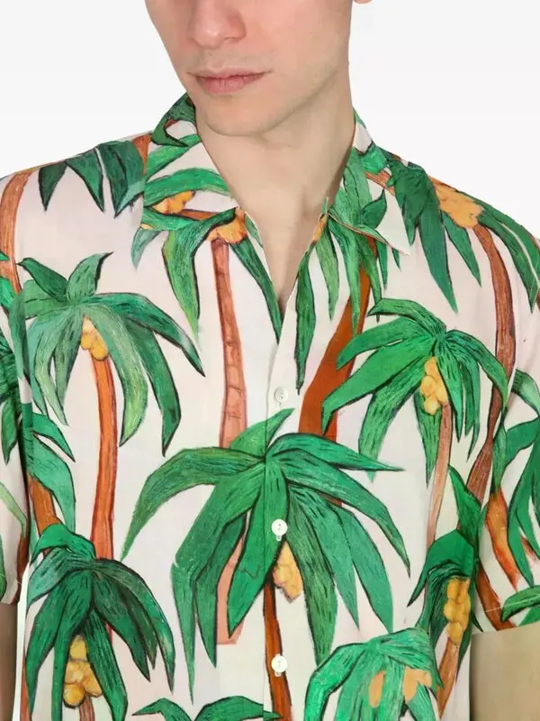 ENDLESS JOY Palm-print Shirt
