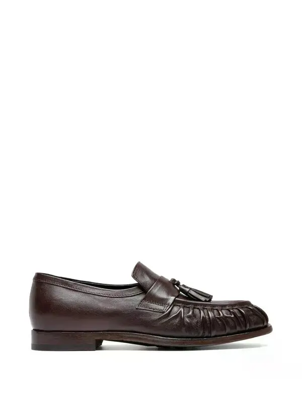 Officine Creative Solitude Tassel Leather Loafers