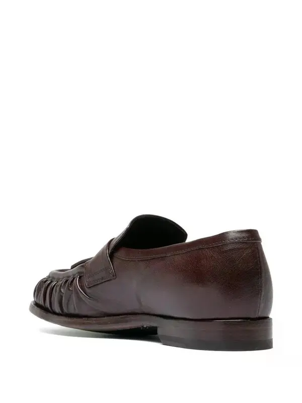 Officine Creative Solitude Tassel Leather Loafers