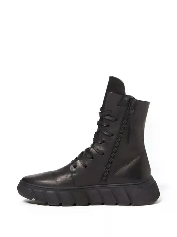 PURO Speedy Return Leather Ankle Sneakers