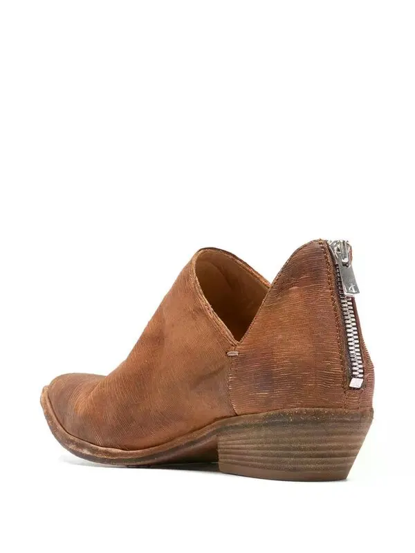 Officine Creative Pointed-toe Zip Boots