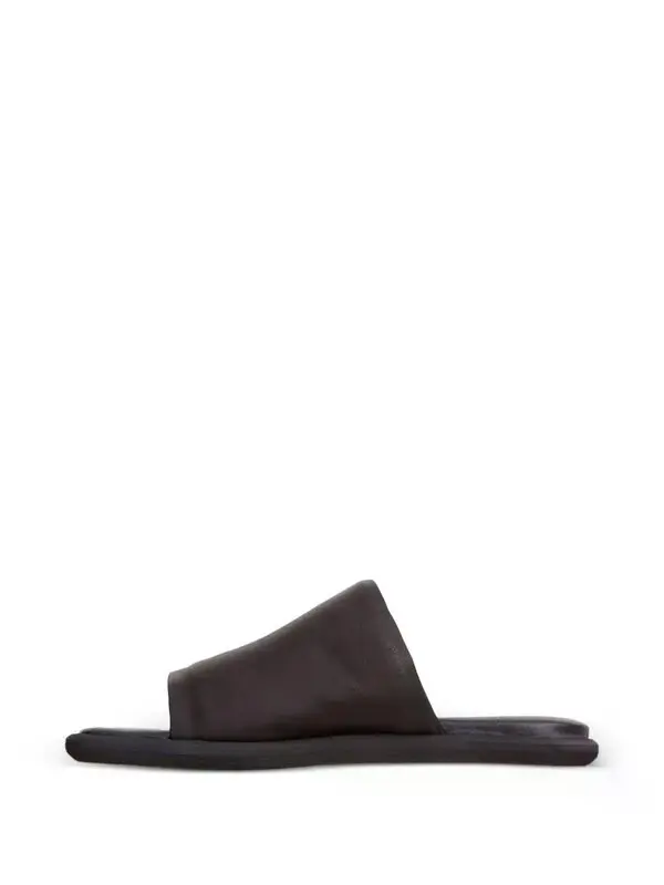PURO Leather Flat Slide