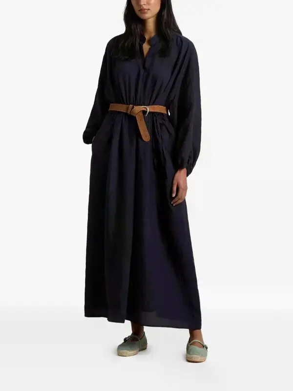 Woolrich Drawstring Dress - Blue
