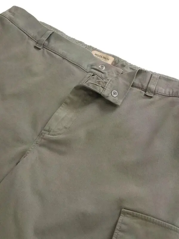 Woolrich Cargo Cotton Twill Shorts