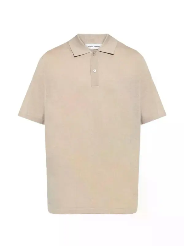 SAMSOE SAMSOE Wool Polo Shirt