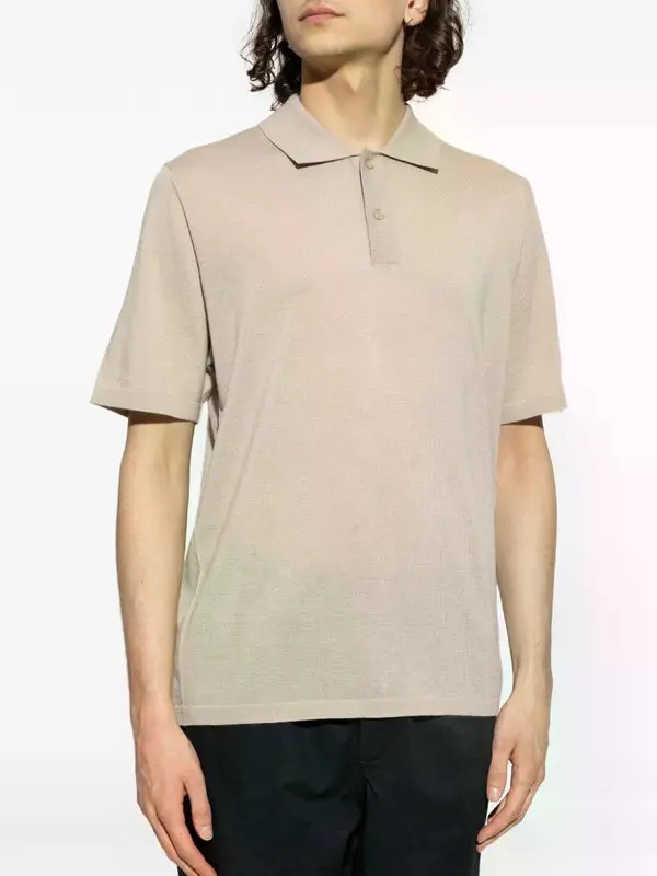 SAMSOE SAMSOE Wool Polo Shirt