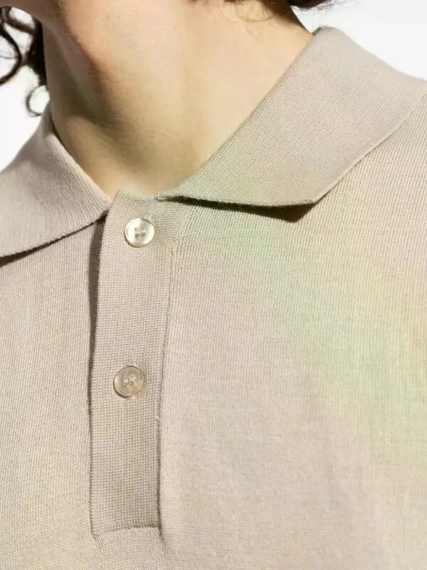 SAMSOE SAMSOE Wool Polo Shirt