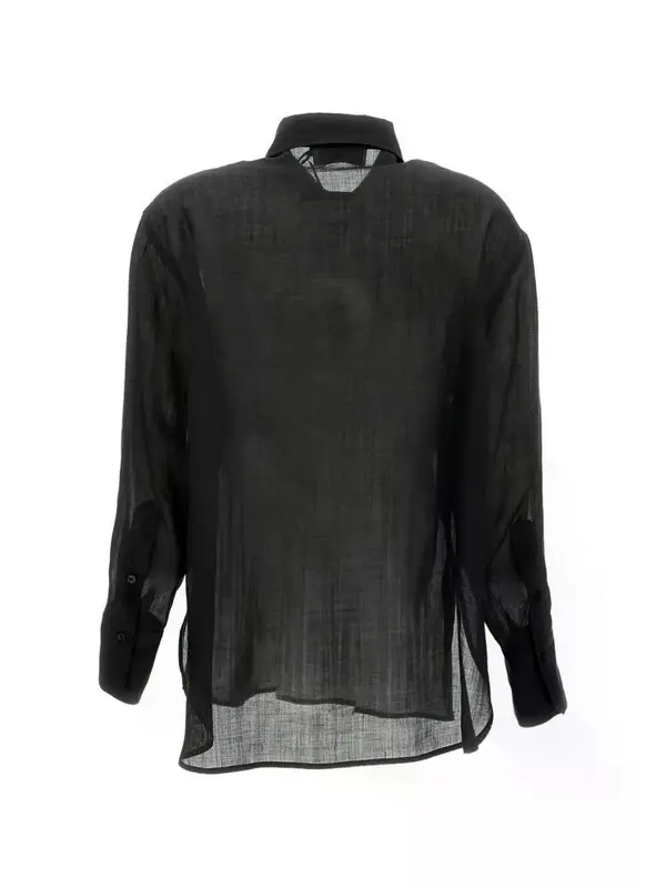 True Royal Embroidered Shirt - Black