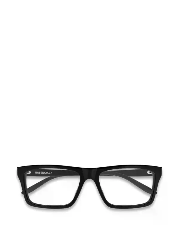 Balenciaga Rectangle-frame Glasses - Black