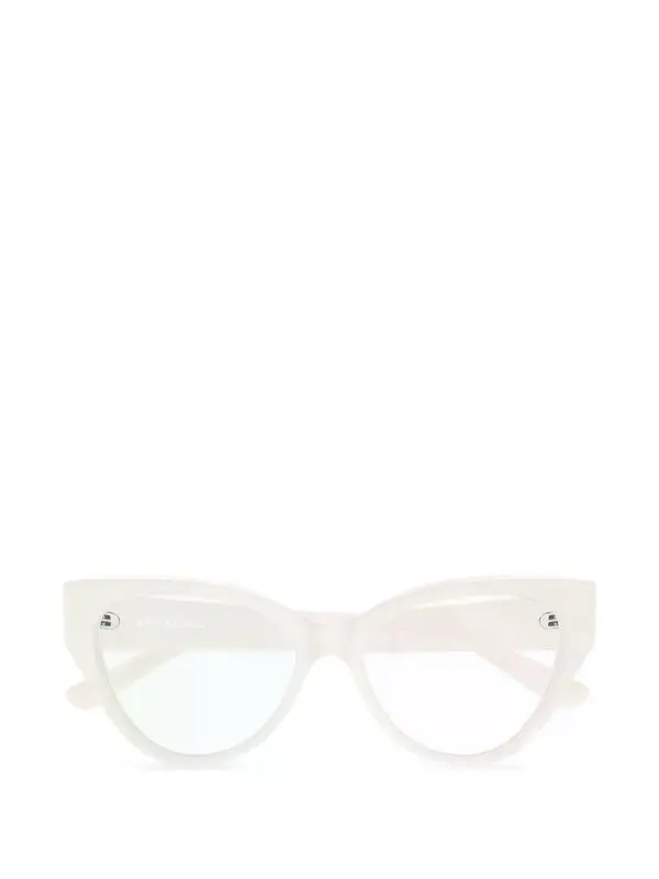 Balenciaga Cat-eye Frame Glasses - White