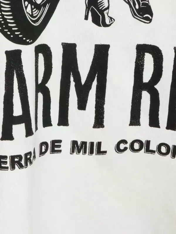Farm Rio Printed T-shirt - Neutrals