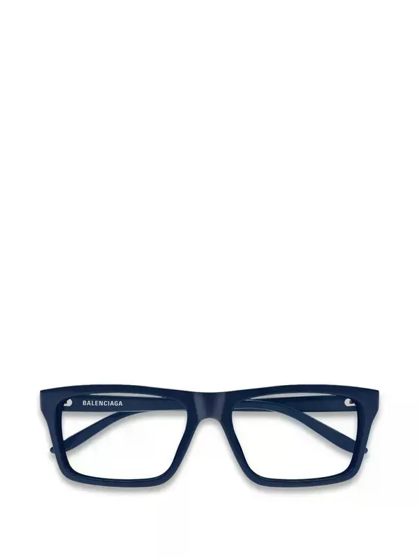 Balenciaga Rectangle-frame Glasses - Blue