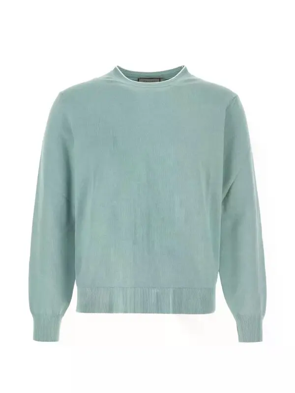 Canali Cotton Sweater - Green