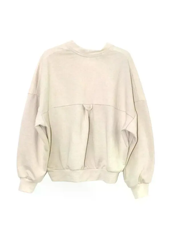 ANNTIAN Horse-print Crewneck Sweatshirt