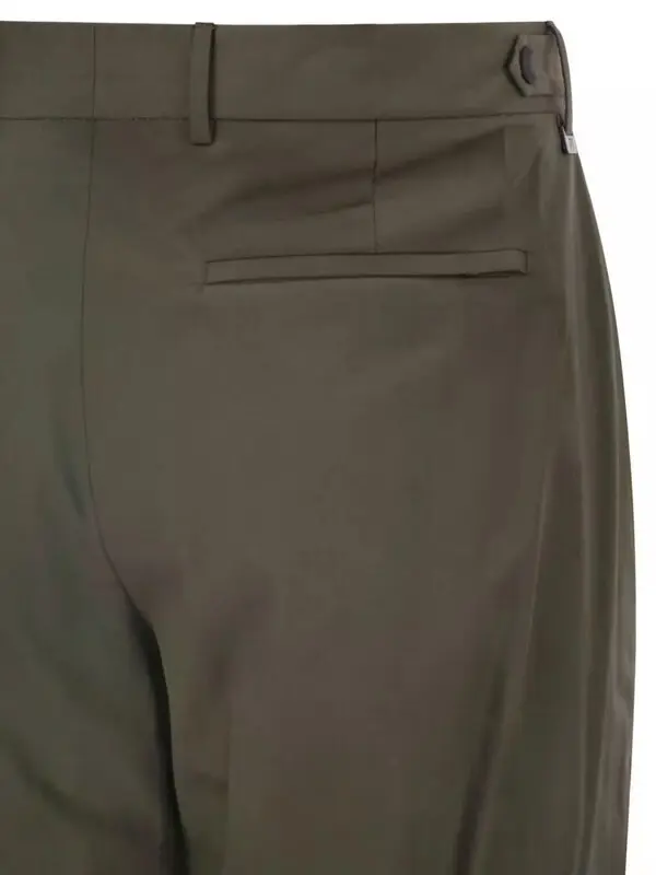PT TORINO Straight-leg Trousers - Green