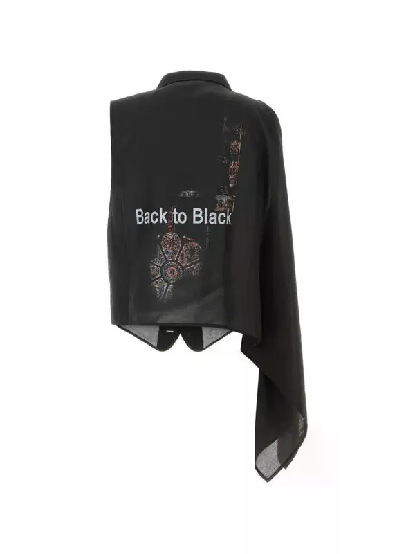 Yohji Yamamoto One-sleeve Vest