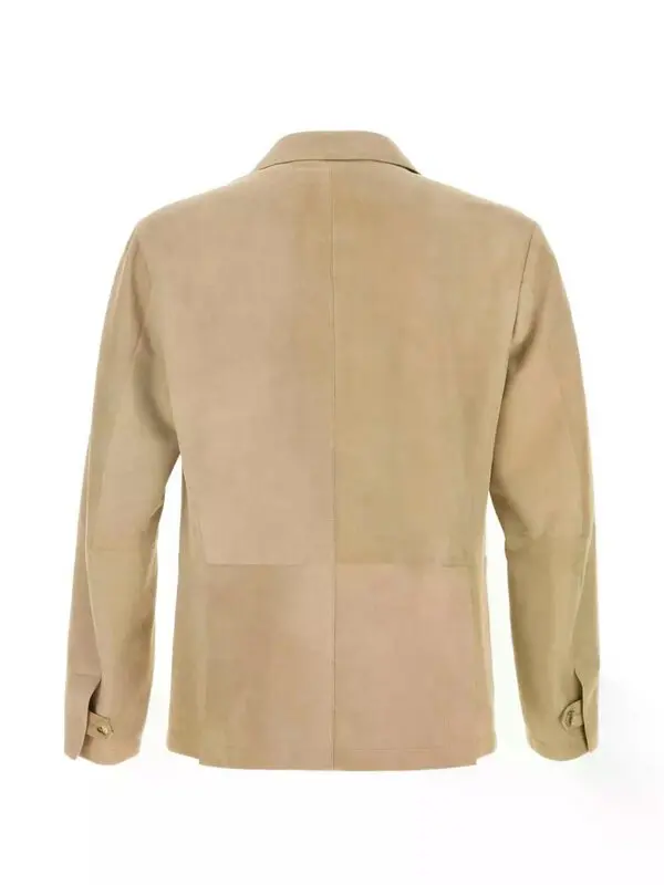 Canali Suede Blazer - Neutrals