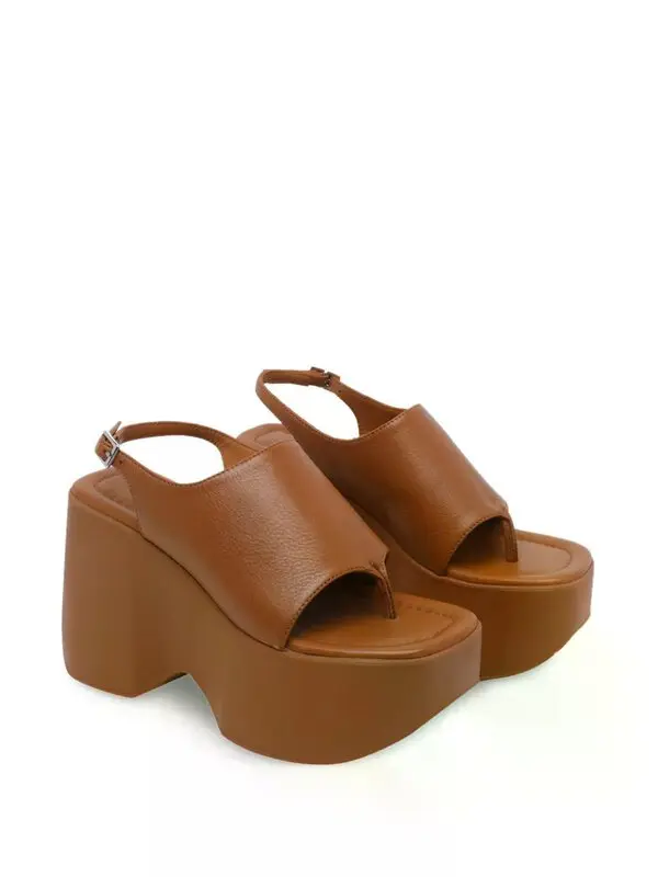 VIC MATIE Sensory Leather Sandals