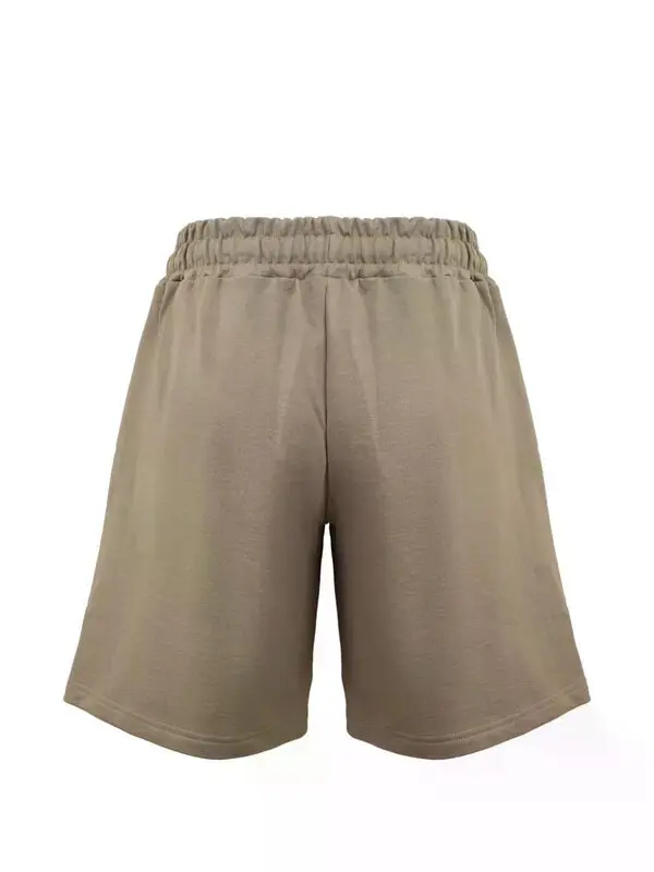 FAMILY FIRST Graphic-detail Drawstring Shorts - Green