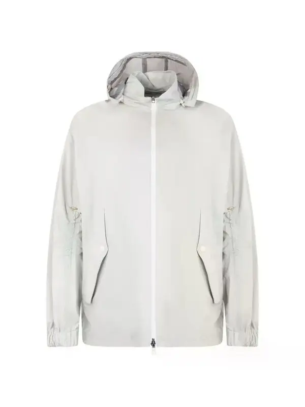 Herno Zip-up Jacket With Detachable Hood