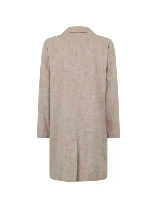 Herno Button-detailed Collared Coat