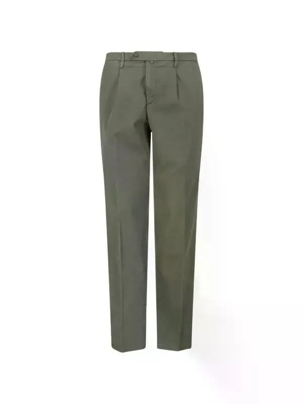 BRIGLIA 1949 Buttoned Trousers - Green