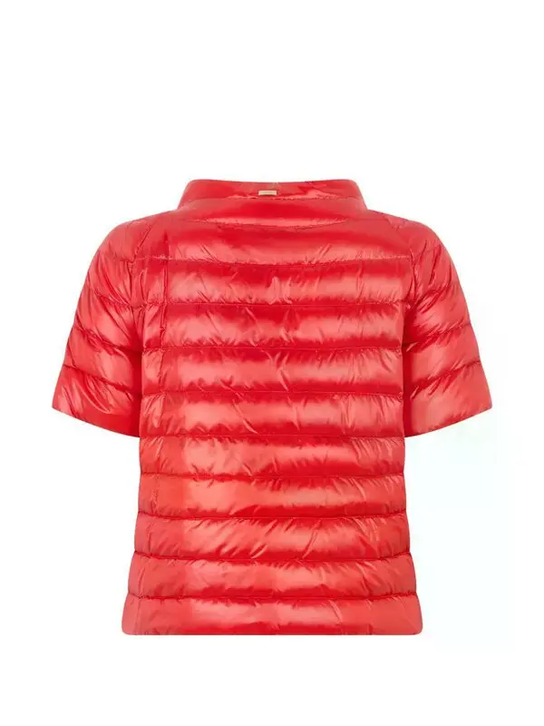 Herno Short-sleeve Puffer Jacket - Red