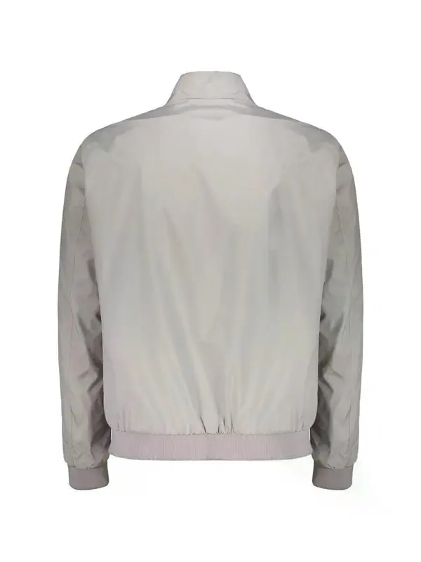 Herno Zip-up Bomber Jacket - Grey