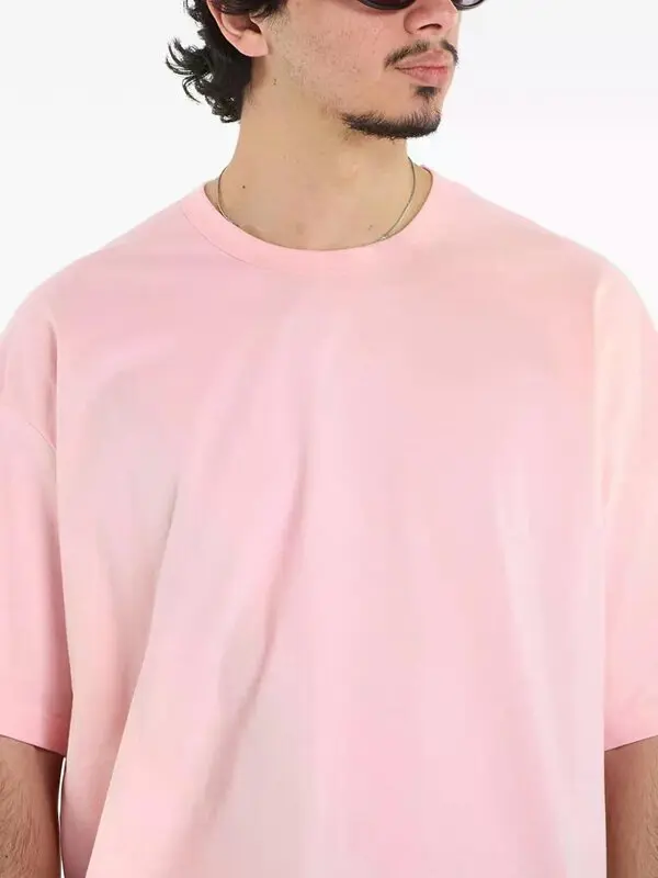 Comme Des Garçons Logo-print T-shirt - Pink
