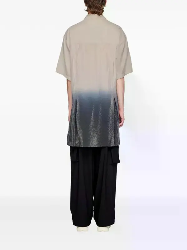 Y3 Dip-dye Short-sleeve Shirt