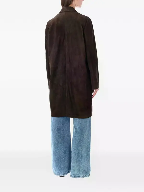 SWORD 6644 Fringed Coat - Brown