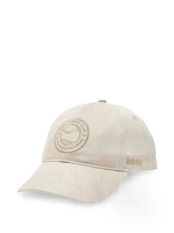 BOSS Embroidered Logo Baseball Cap - Neutrals