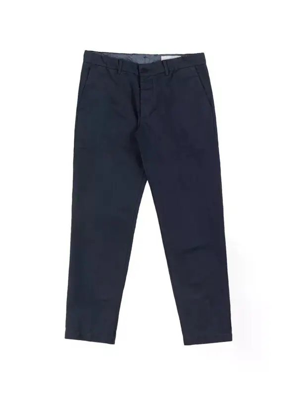 ORIGINAL VINTAGE Straight-leg Chino Trousers - Blue