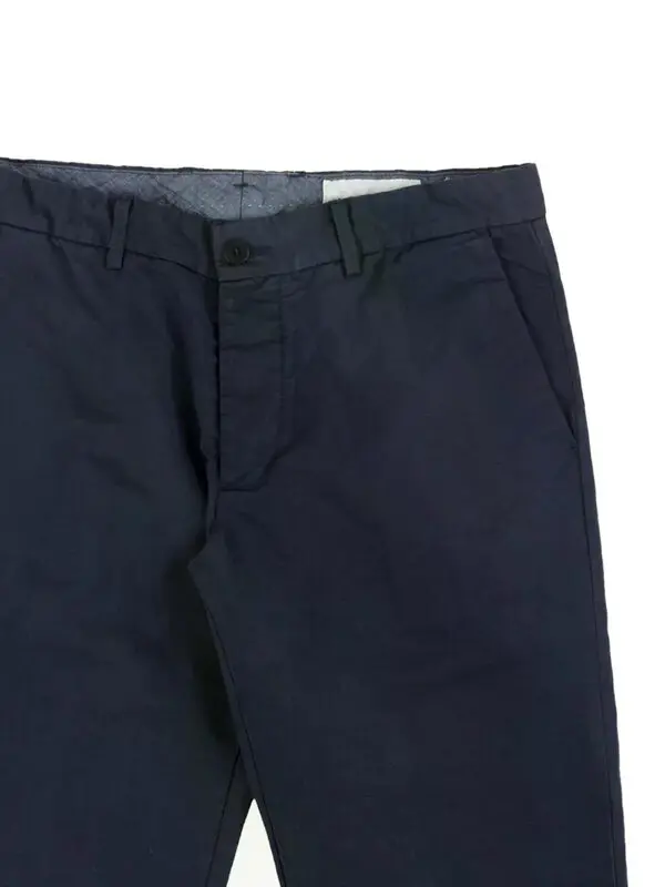 ORIGINAL VINTAGE Straight-leg Chino Trousers - Blue
