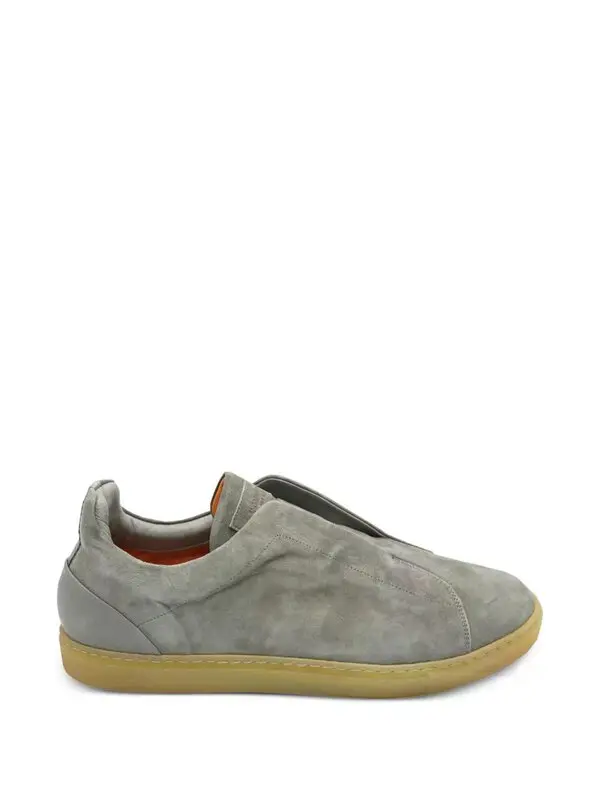 ANDREA VENTURA FIRENZE Slip-on Suede Sneakers