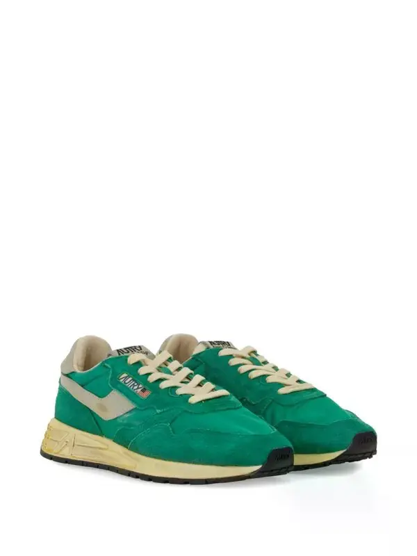 AUTRY Reelwind Logo-detail Sneakers - Green